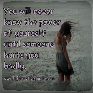 How to know the power of yourself? - Informative Quotes