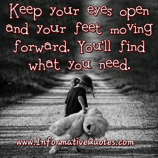 Always moving forward even if it's small steps every day - Informative ...